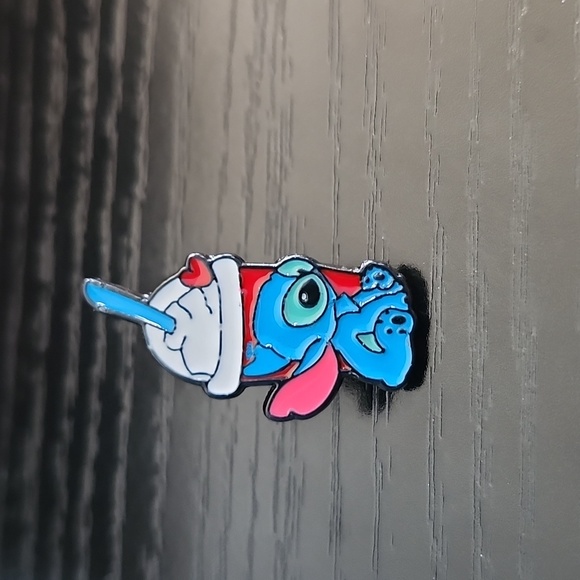 Disney | Jewelry | Disney Stitch Inspired Enamel Pin | Poshmark